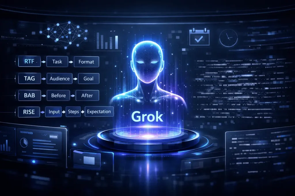 Grok Prompt Frameworks: How Structured Prompts Improve AI Results?